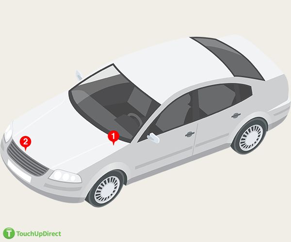 Maserati Touch Up Paint - Color Codes & Paint Code Location