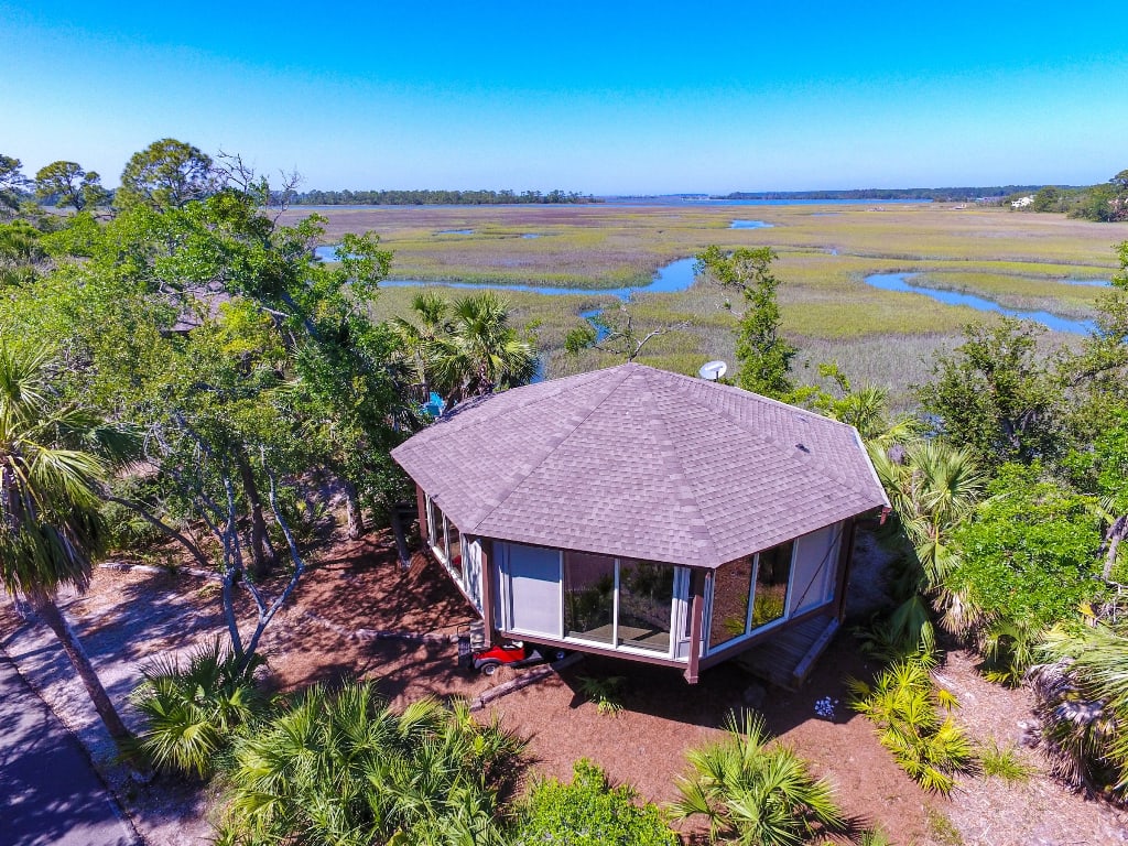 873 Fiddlers Ridge - Secluded 2 Bedroom Treehouse w/Spectacular Marsh ...