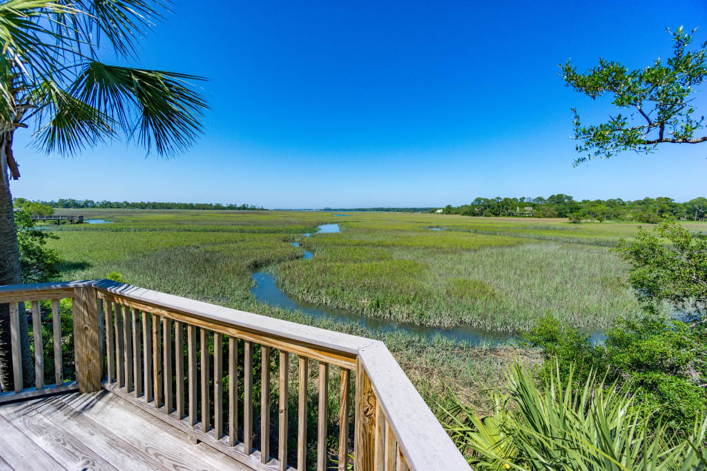 873 Fiddlers Ridge - Secluded 2 Bedroom Treehouse w/Spectacular Marsh ...