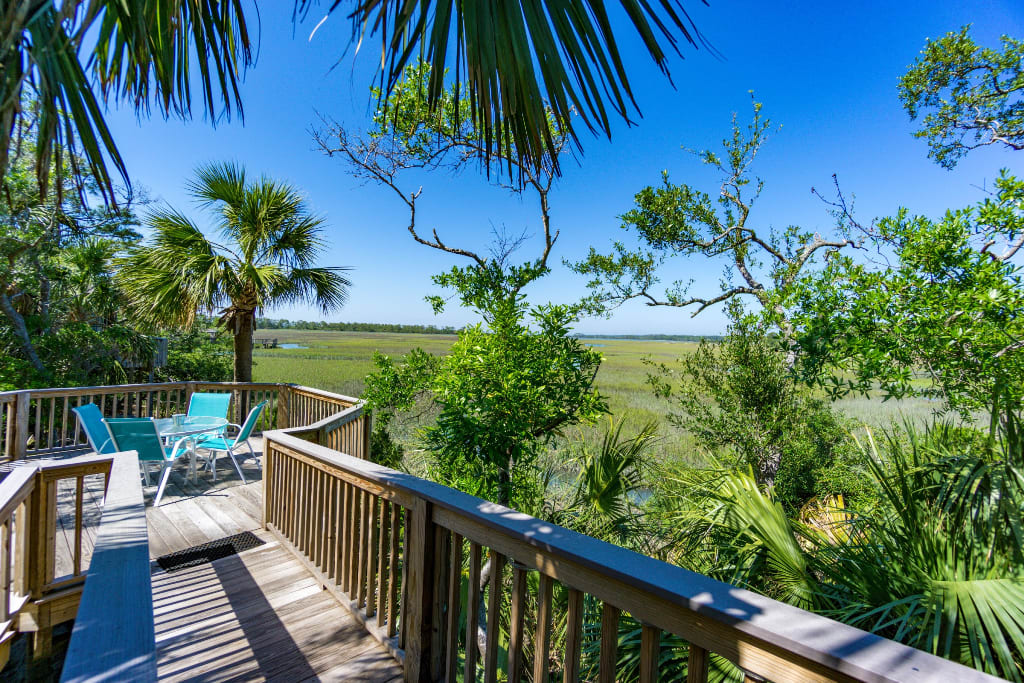 873 Fiddlers Ridge - Secluded 2 Bedroom Treehouse w/Spectacular Marsh ...