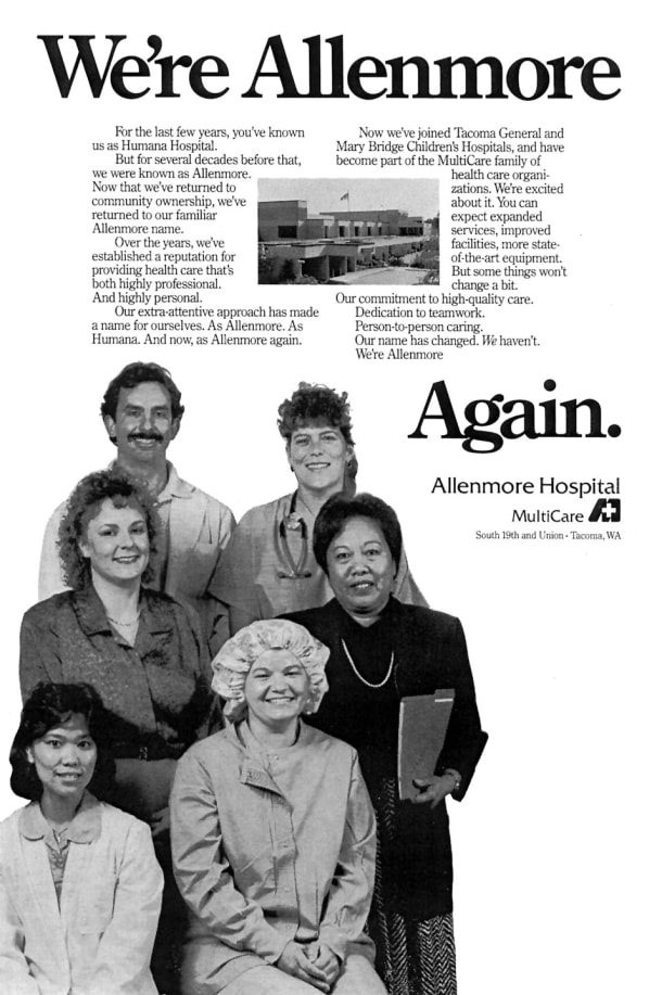 Our History - MultiCare