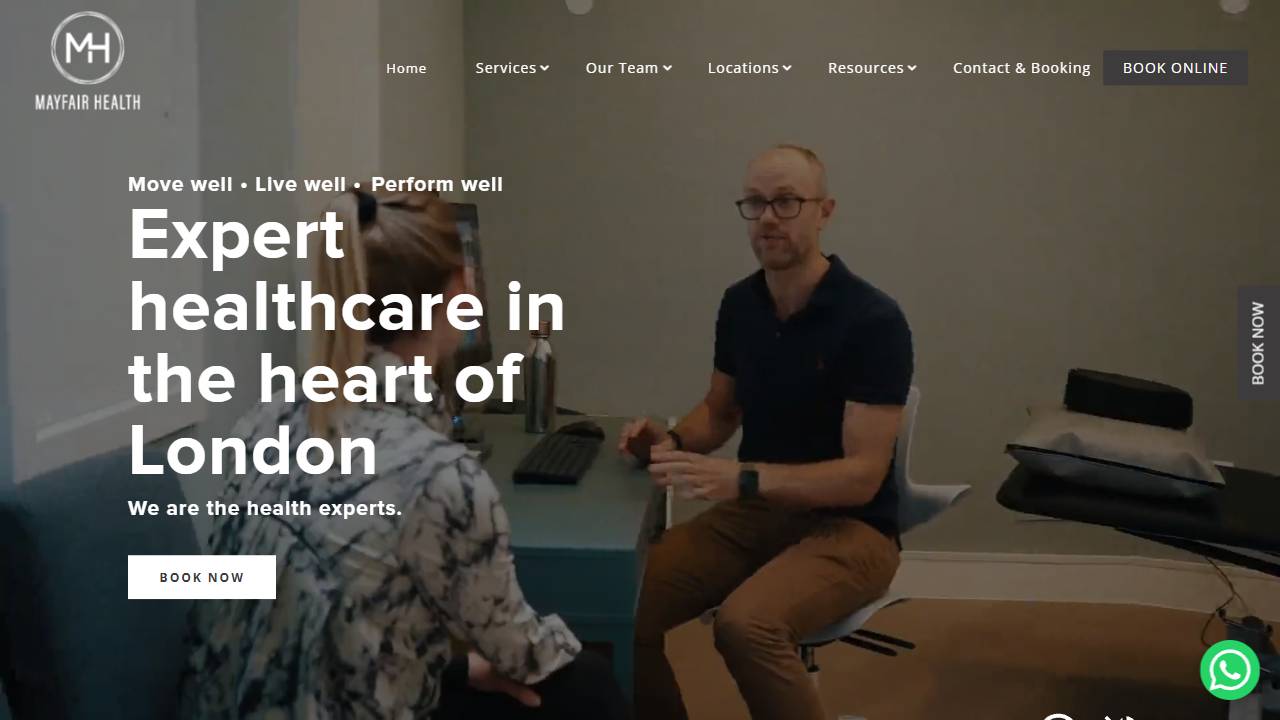 Mayfair Health - Physiotherapists London