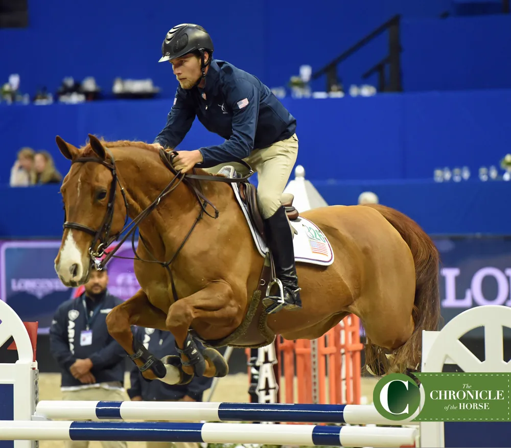 Show Jumpers Get Going In World Cup Warm-up Round - The Chronicle of ...