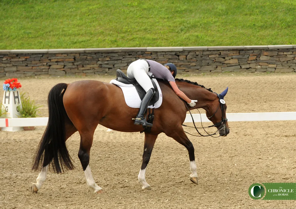 Tillie Jones Wrapped Up NAJYRC Dressage With An Emotional Gold Medal ...