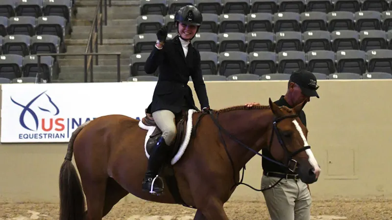 Lignelli Finally Realizes Her Goal At USEF Pony Finals - The Chronicle ...