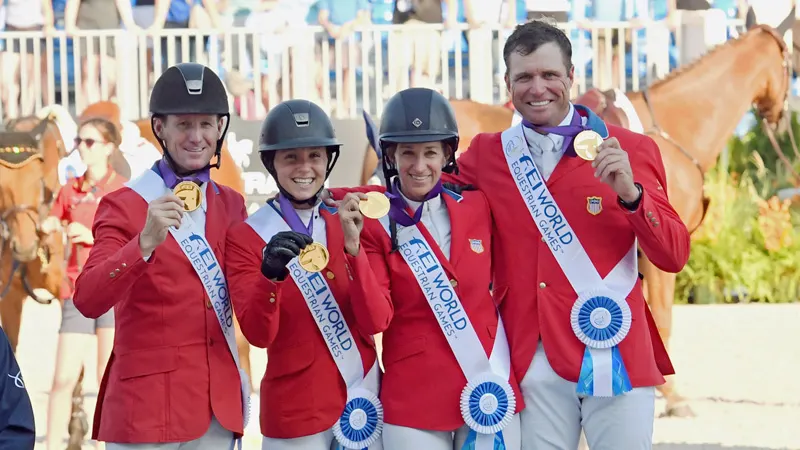U.S. Show Jumping Team Takes WEG Gold On Home Turf - The Chronicle of ...