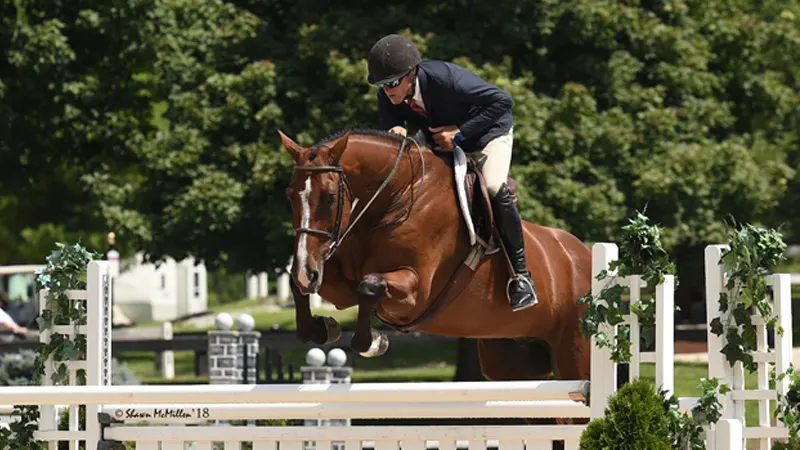 One Hand Proves No Problem For David Beisel - The Chronicle of the Horse