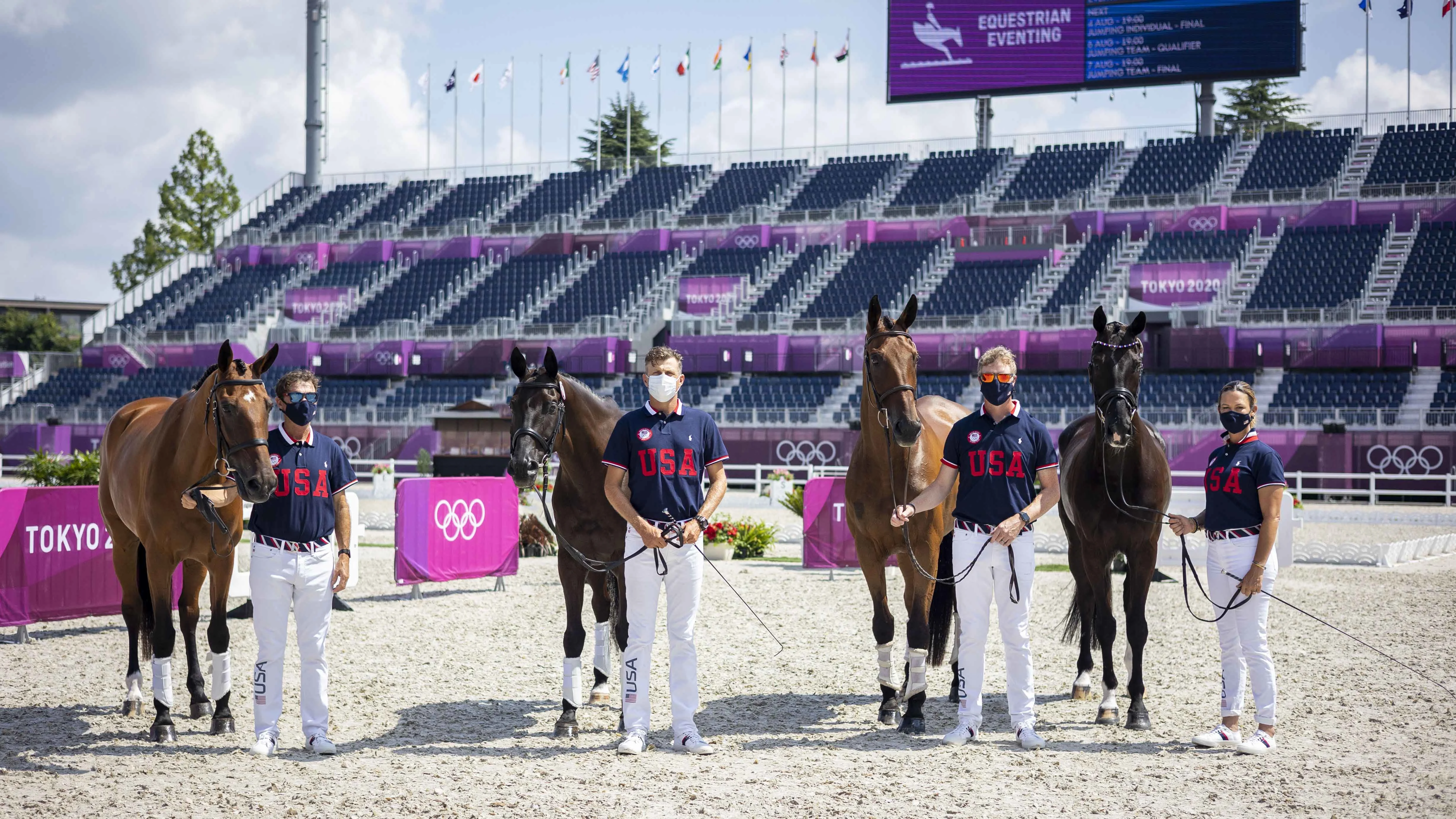 One Spun At First Tokyo Olympics Eventing Jog, All U.S. Horses Pass ...