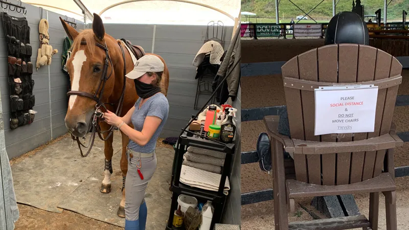 Warmed Up And Ready To Go - The Chronicle of the Horse