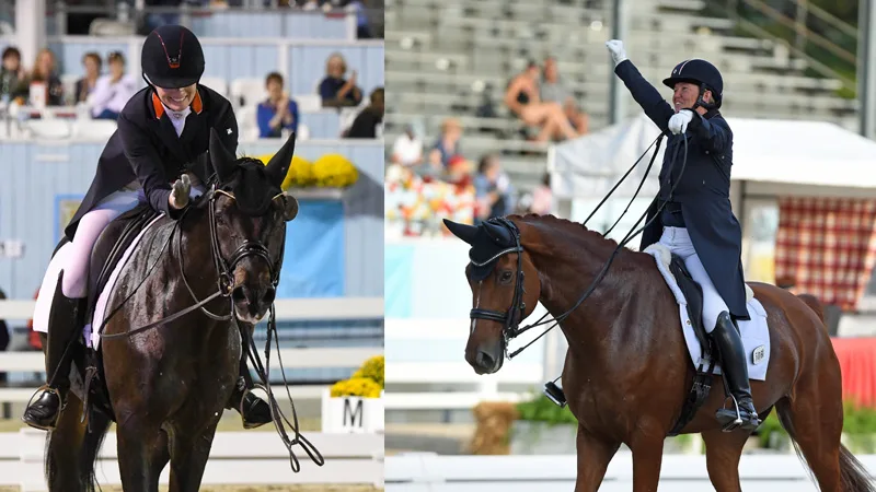 Trading The Rub Rag For Dressage At Devon Blue - The Chronicle of the Horse