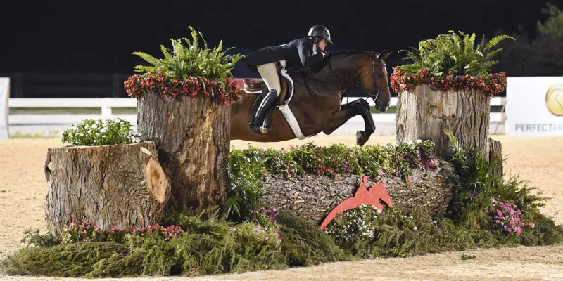 Colvin Makes Her Mark On USHJA International Hunter Derby Championship ...