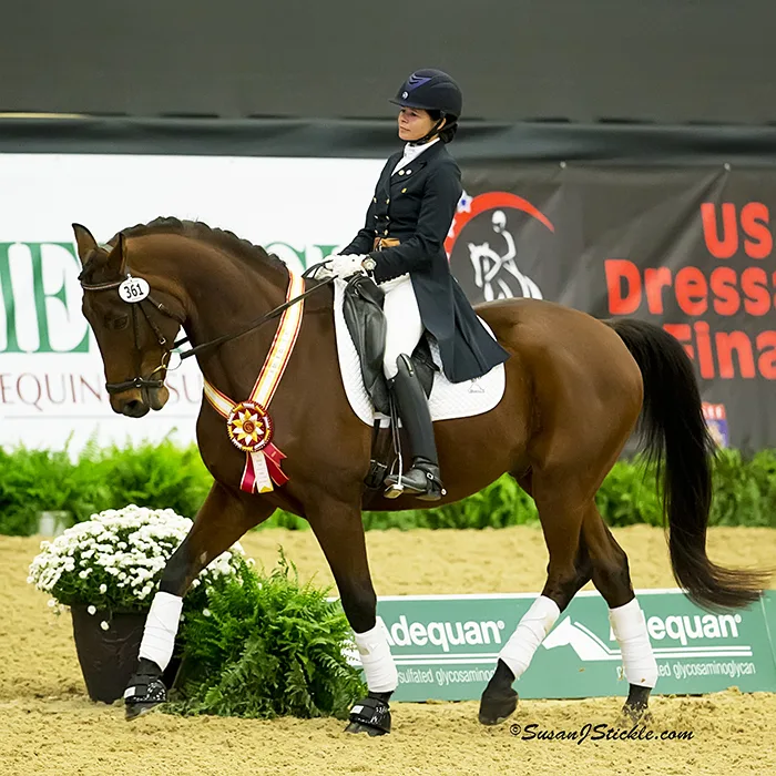 One To Watch: Jennifer Van De Loo Will Canter Down Her First CDI ...