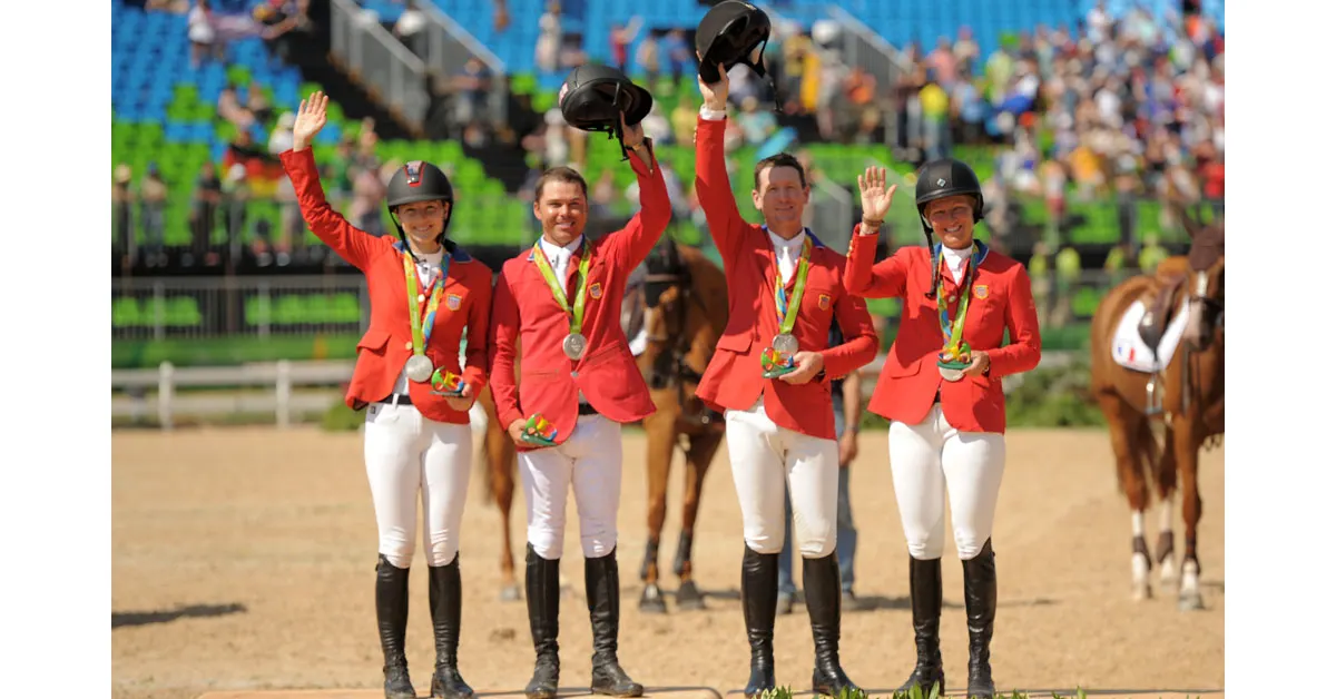 U.S. Show Jumping Team Scores Silver Behind France In Rio Olympic Games ...