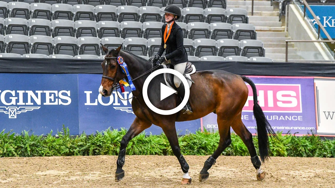 Watch Why They Won: Carlee McCutcheon Clinches Maclay - The Chronicle ...