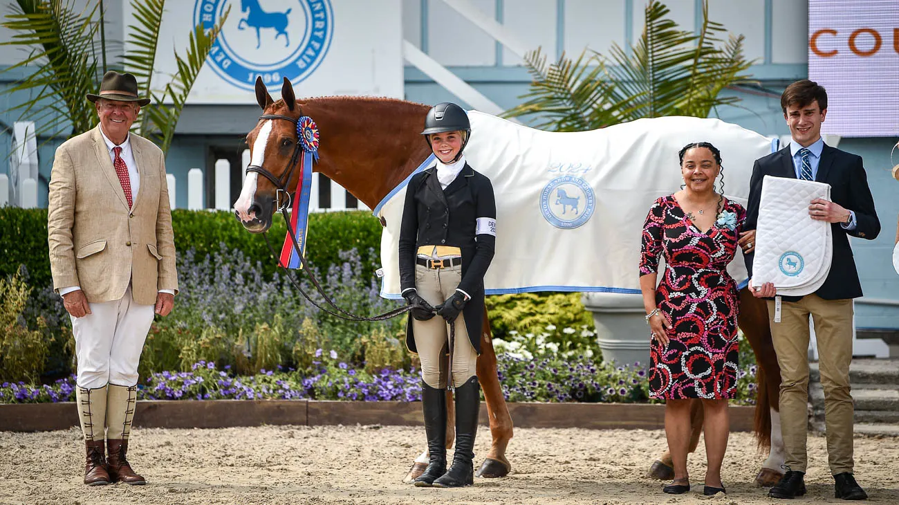 Ava Barnes Finds Her Stride For Devon Titles - The Chronicle of the Horse