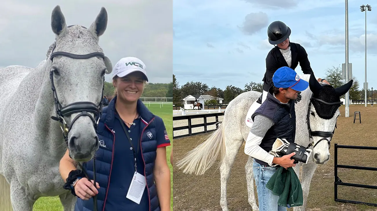 5* Eventer Tight Lines Enters His 'Old Man Era' Carrying Former Groom ...