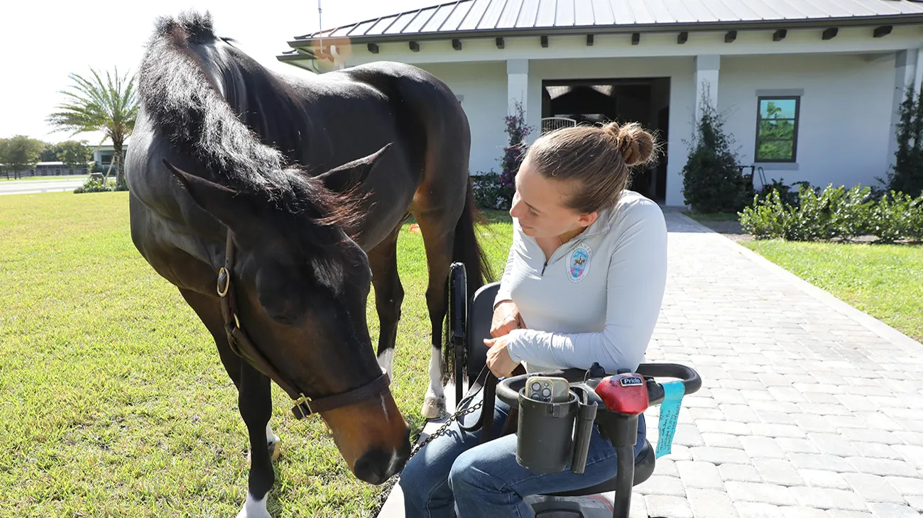 Behind The Stall Door With: Floratina - The Chronicle of the Horse