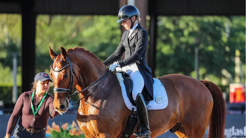 Hunter/Jumper Rider Mallory Sensenig Is Thriving As A Dressage Groom ...