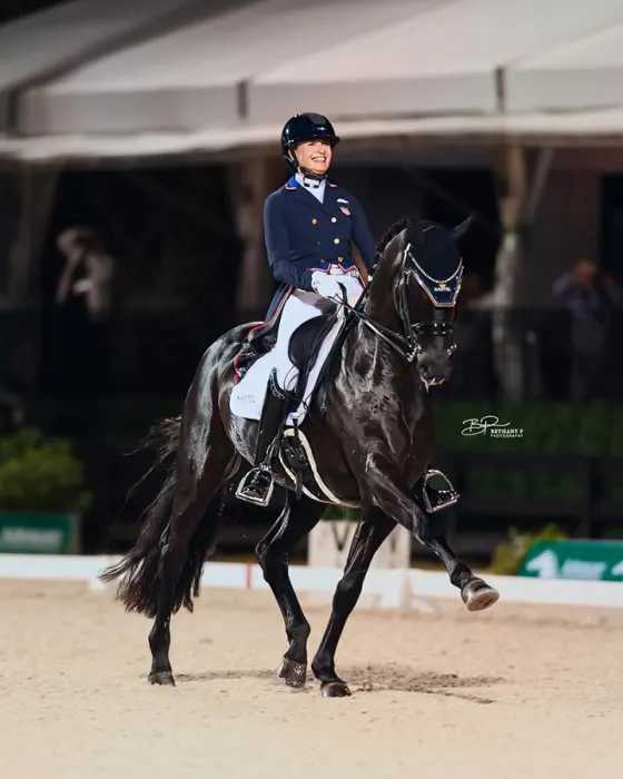 Seeing Double At Devon: Charlotte Jorst Will Compete Grand Prix Horse ...