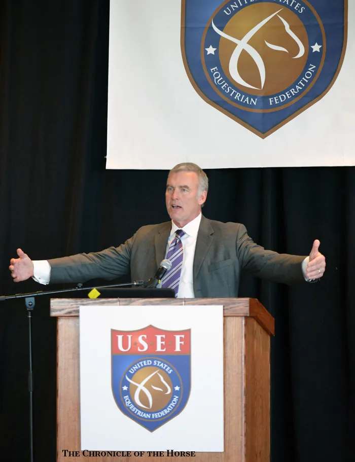 USEF CEO Chris Welton Steps Down - The Chronicle of the Horse