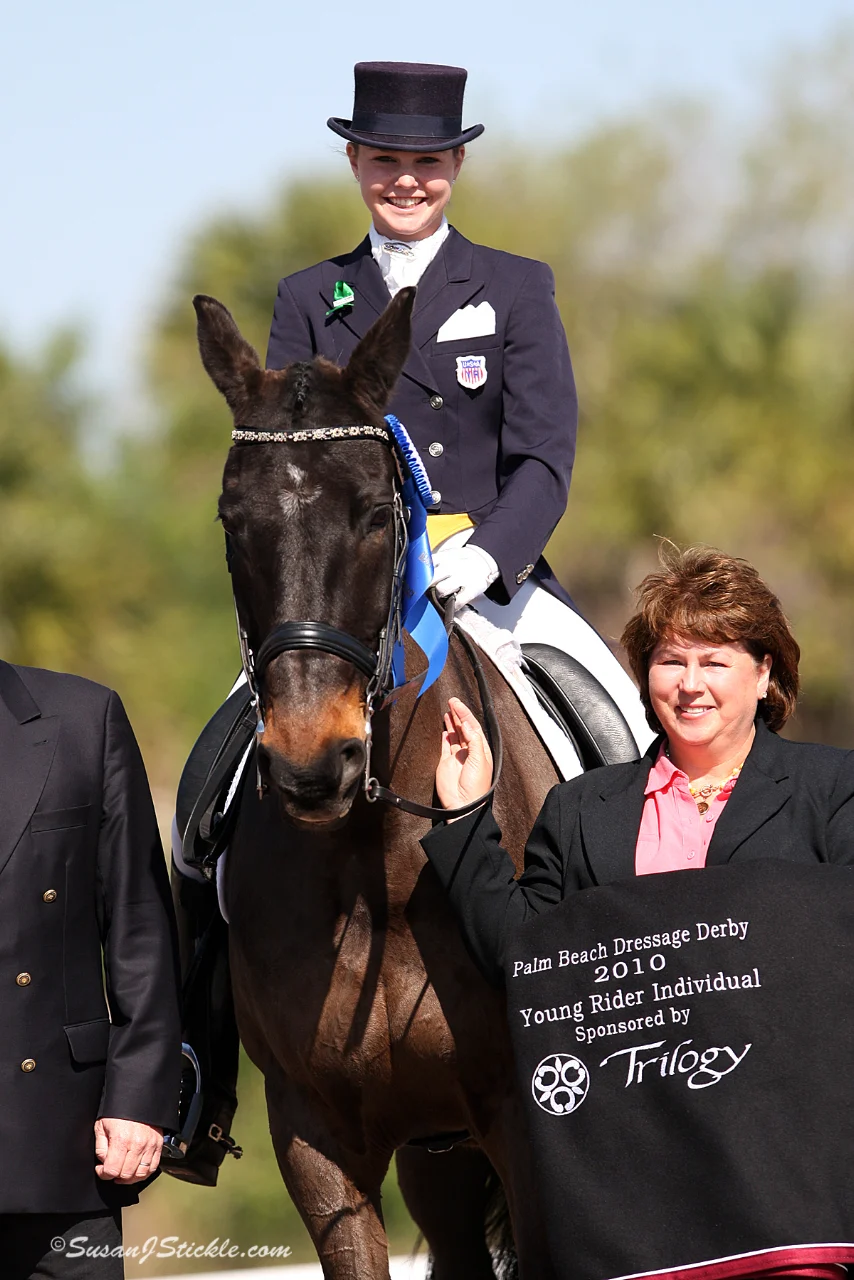 Meagan Davis Wins Trilogy Dressage Saddle Sponsored FEI Young Rider ...