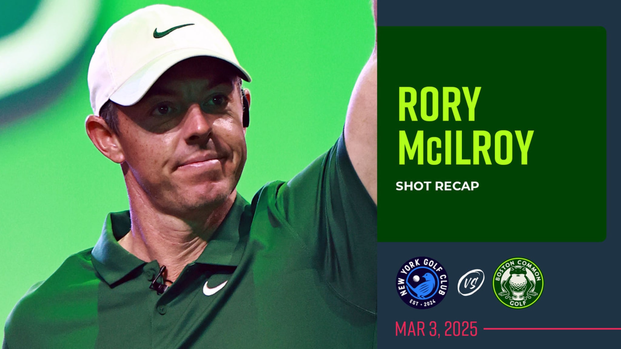 Rory McIlroy | Boston Common Golf