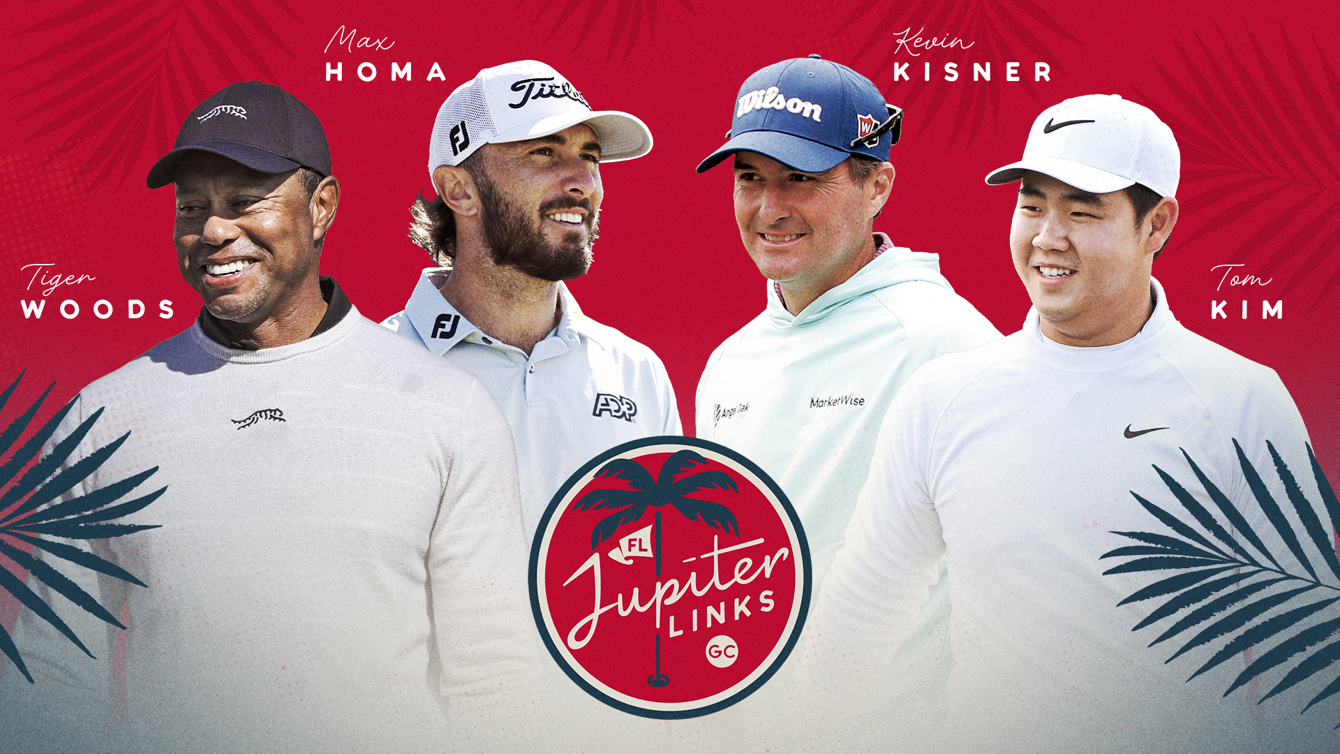 Max Homa, Tom Kim & Kevin Kisner join Tiger Woods’ Jupiter Links GC