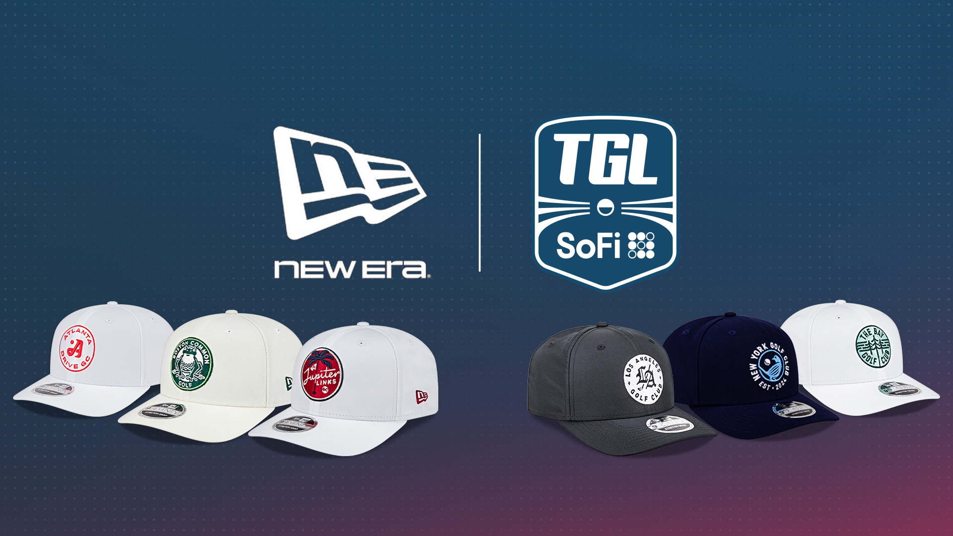 TGL presented by SoFi Names New Era as Official Headwear Partner