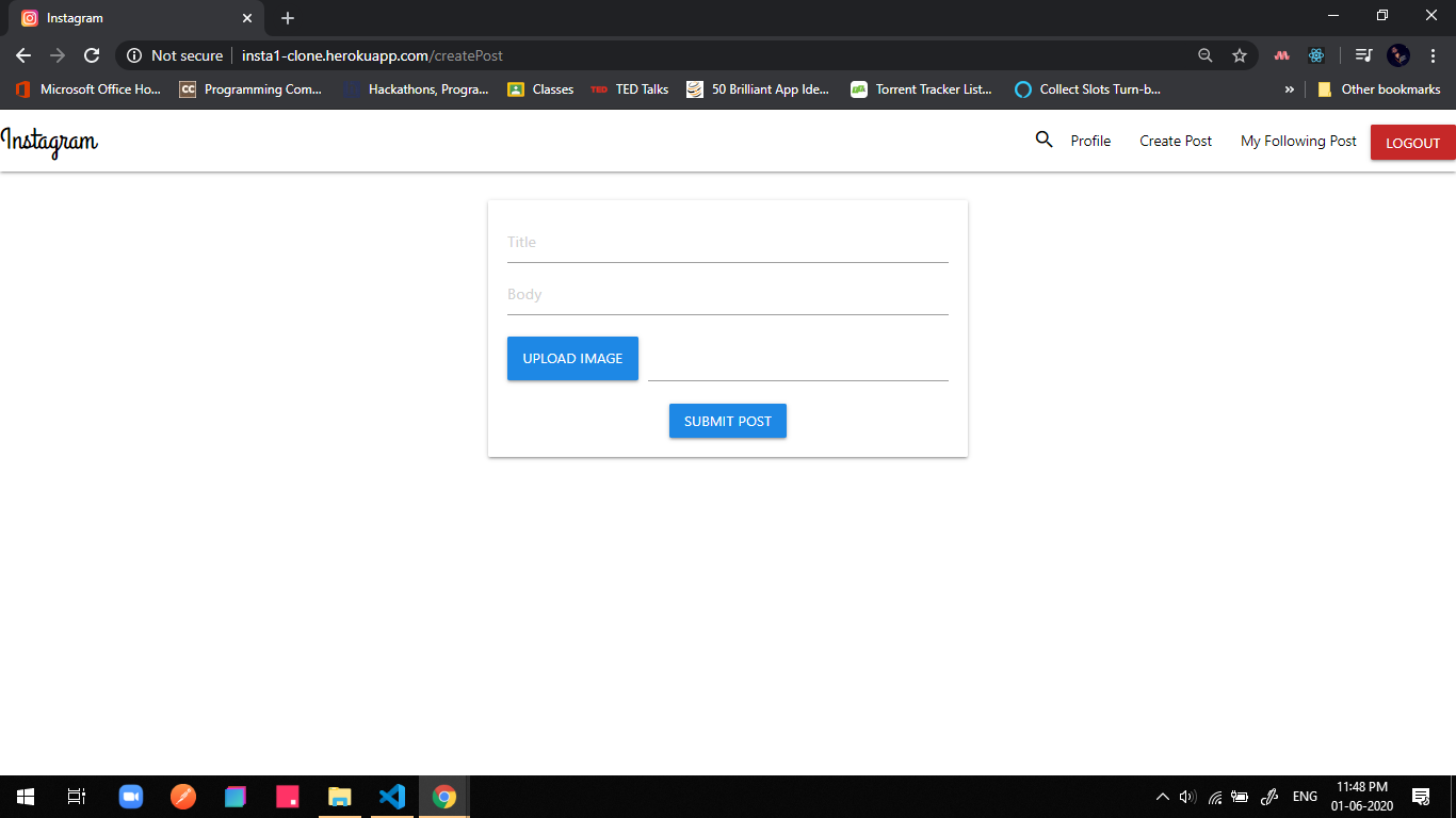 GitHub - Sshashank18/instagram-clone