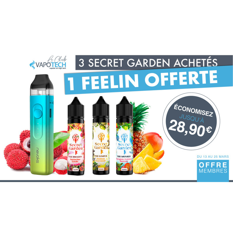 OFFRE CLUB Vapotech | centre commercial | La Feuilleraie