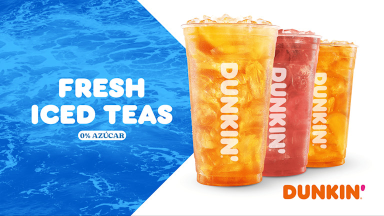 ICED TEA EN DUNKIN COFFEE | Plaza Norte 2
