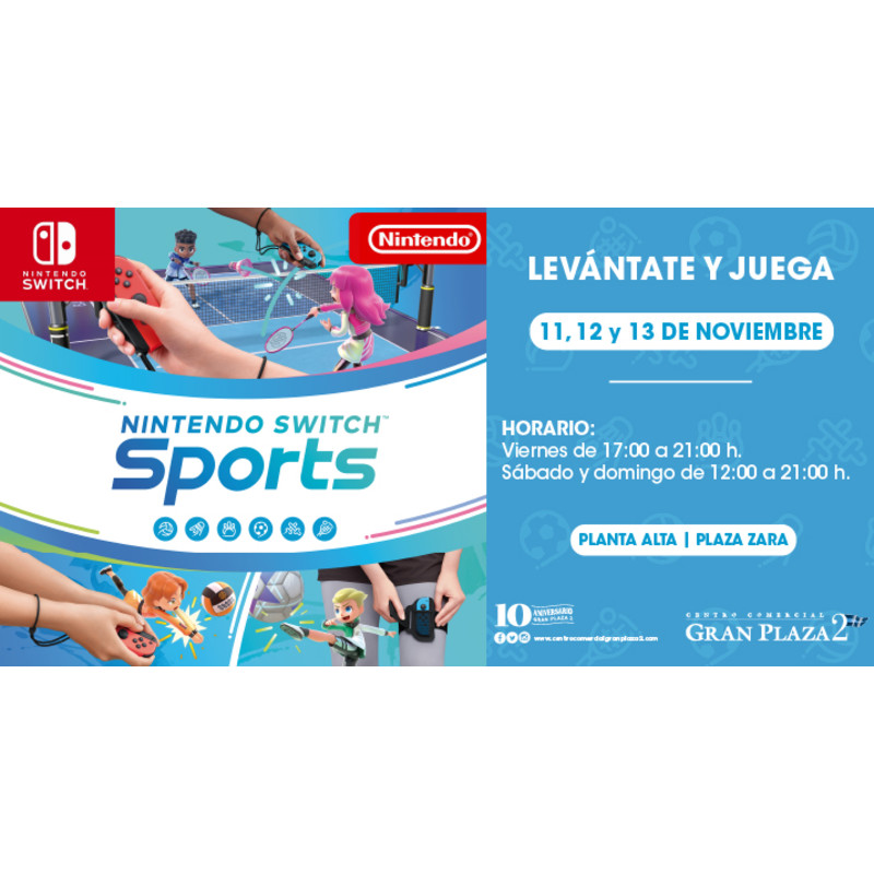 ¡Ven a jugar con Nintendo Switch Sports! | Gran Plaza 2