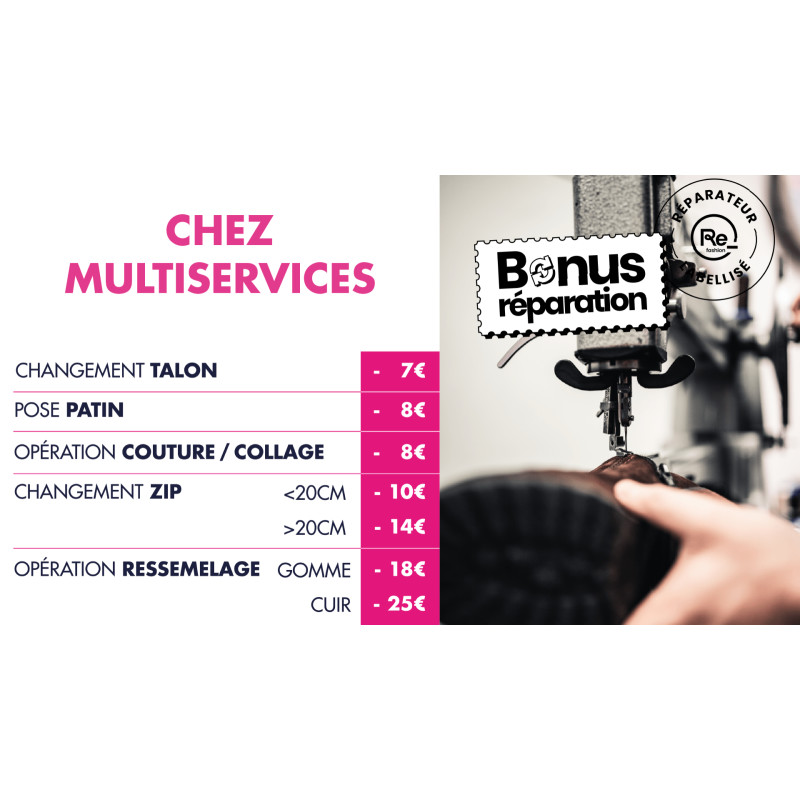 Profitez du bonus réparation chez Multiservices ! | Centre Commercial ... Profitez du bonus réparation chez Multiservices ! | Centre Commercial ...