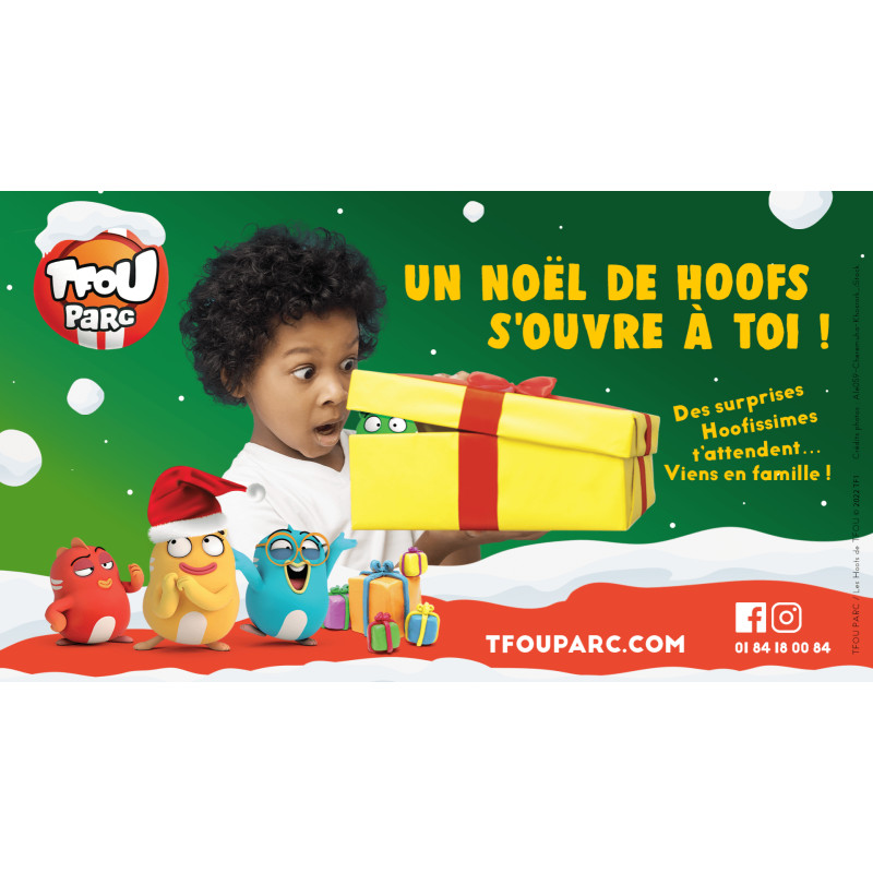 Un noël de HOOFS dans ton TFOU Parc ! | Centre Commercial Régional Evry2