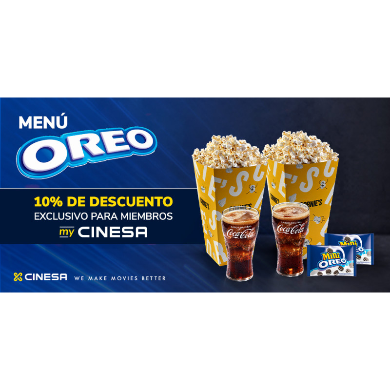 Menú Oreo | Plaza Loranca 2