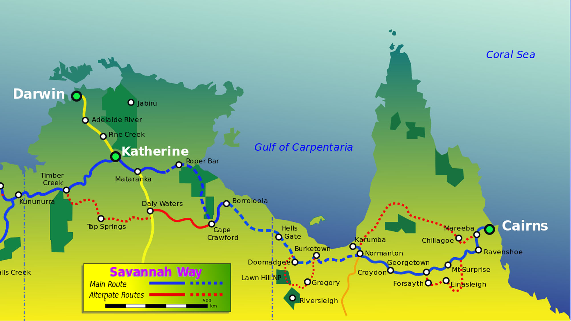 Cycling Australia’s Iconic Savannah Way: Katherine To Cairns | TDA ...