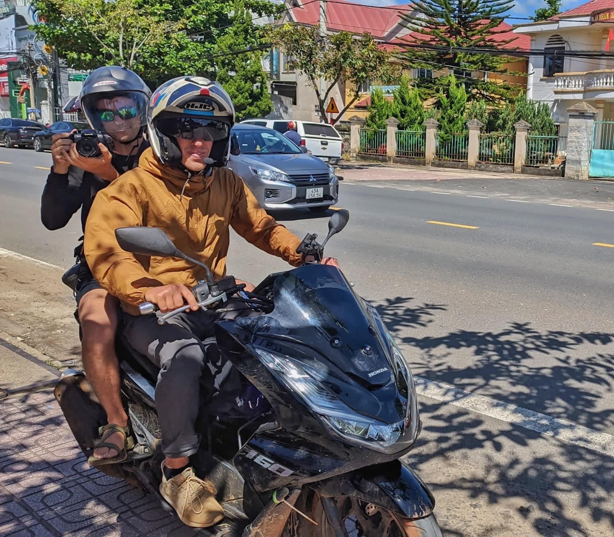 Capturing The Chaos: Photographing From A Scooter On The Golden Buddha ...