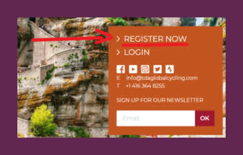 Registering for a Tour and Using MyTours | TDA Global Cycling