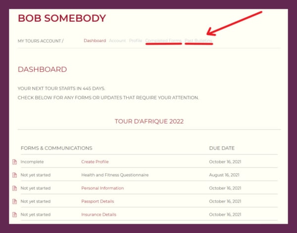 Registering for a Tour and Using MyTours | TDA Global Cycling