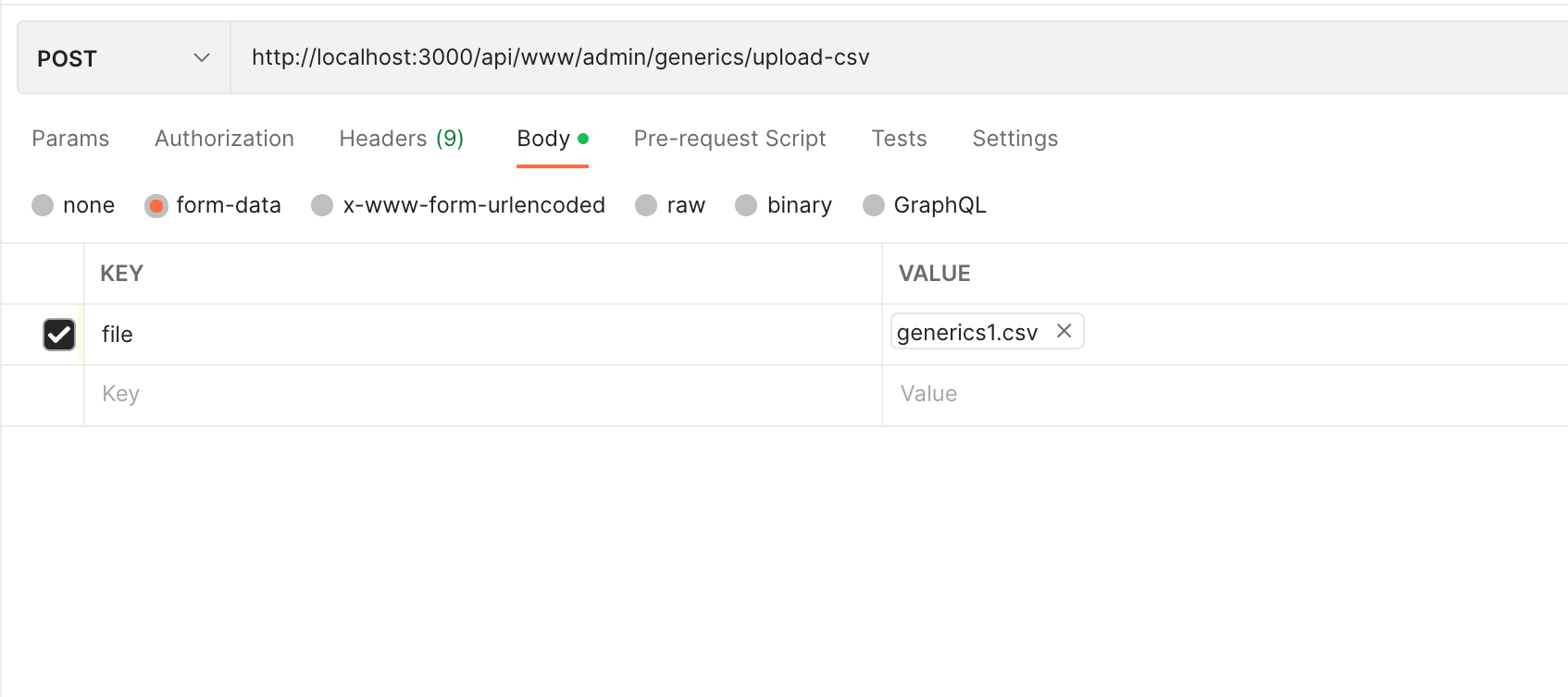 Javascript How To Make Csv To Array In Nextjs Api From Postman Stack Overflow