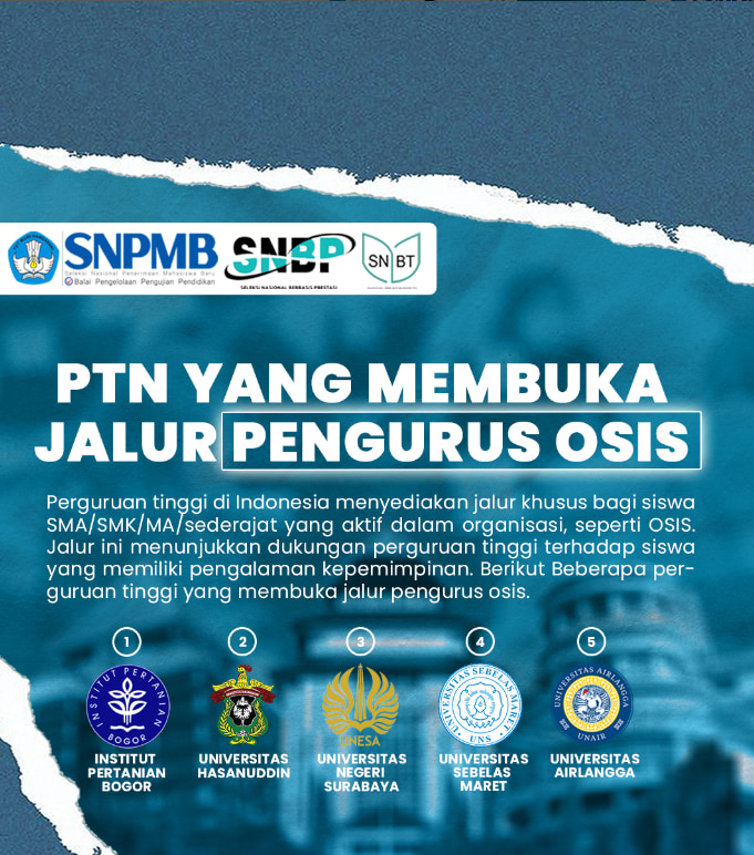 Dari Ruang OSIS ke Ruang Kuliah: Jalur Cepat Menuju PTN - visinews.id