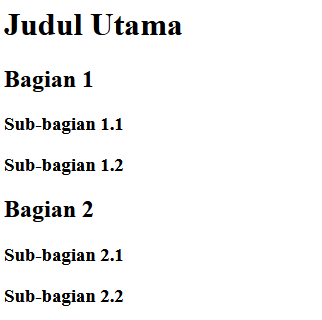 Belajar HTML untuk Pemula: Membuat Heading dalam HTML