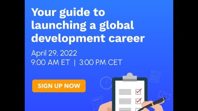 4 steps to transition to a global development career | Devex