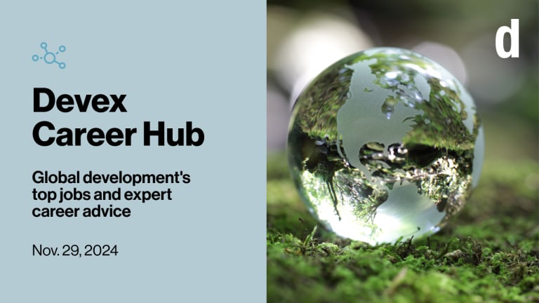 Devex Career Hub: Your guide to being a chief of party | Devex