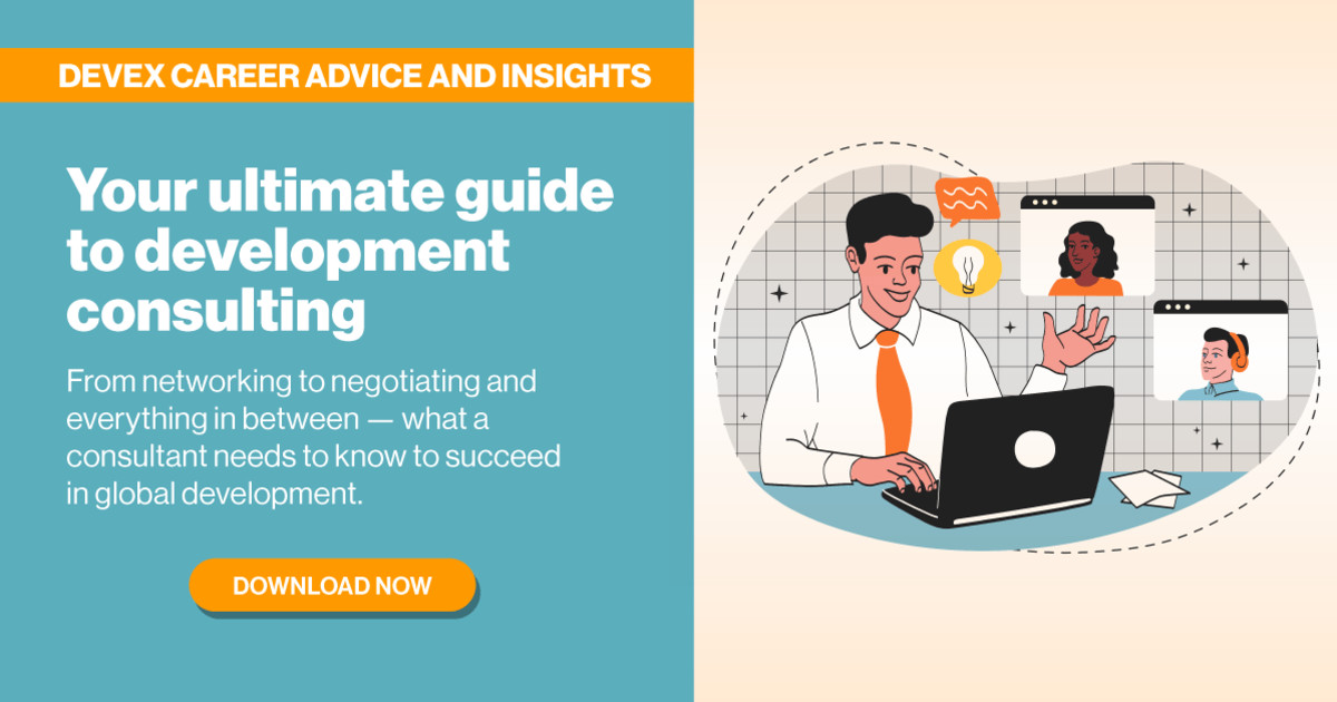 Your ultimate guide to development consulting | Devex
