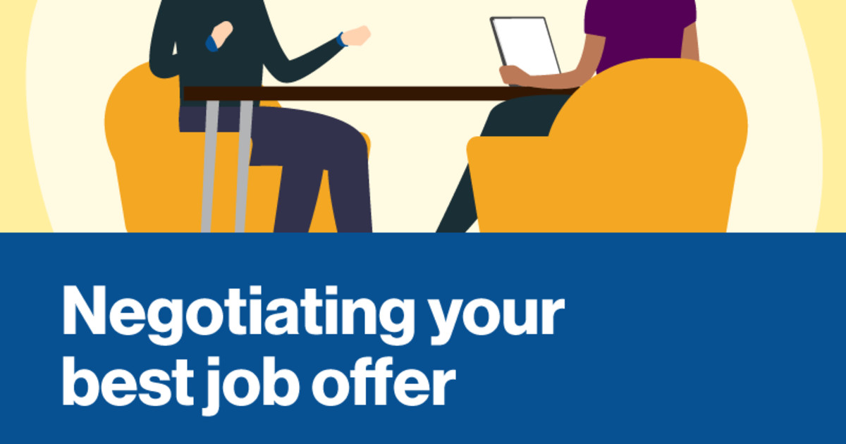 Negotiating your best job offer | Devex