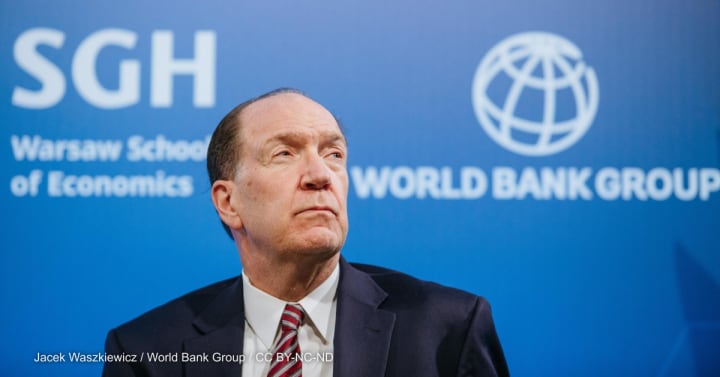 Malpass: Global GDP slowdown 'sharpest' in 80 years as crises compound | Devex