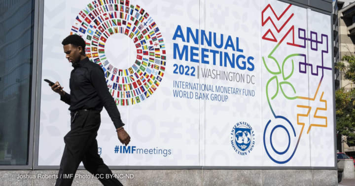 World Bank-IMF meetings amid 'acute' crises: What we're watching | Devex