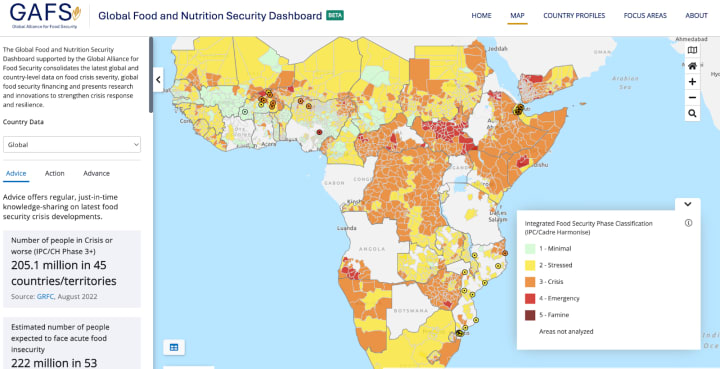 New data tool maps global food insecurity and where aid is needed most ...