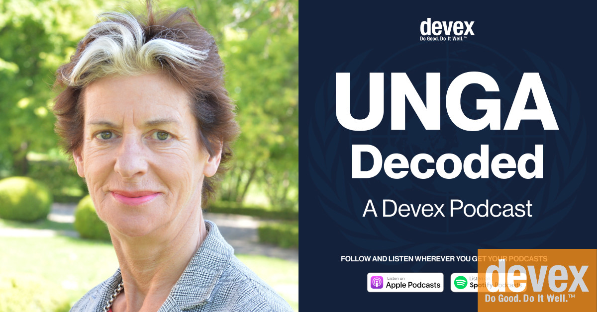 Podcast: UNGA Decoded #7 – Gerda Verburg on building a nutrition ...